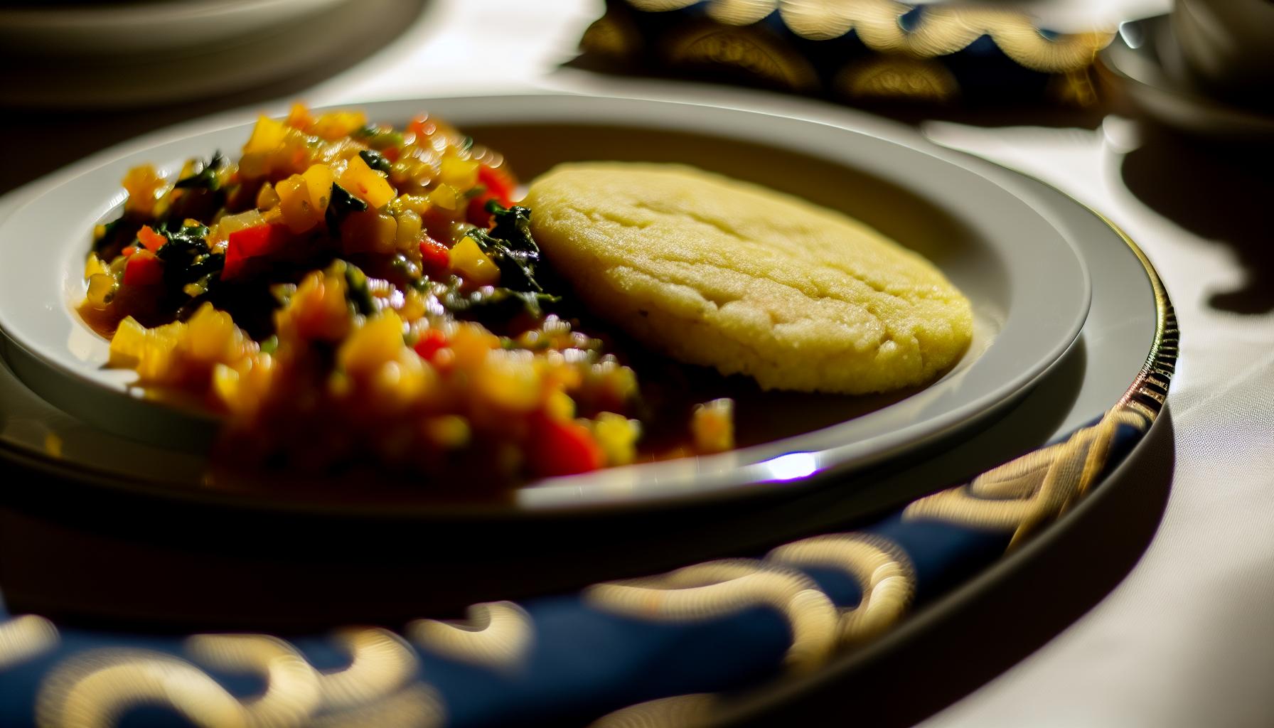 Smakowite Zambijskie Nshima z Relish: Przepis i Historia